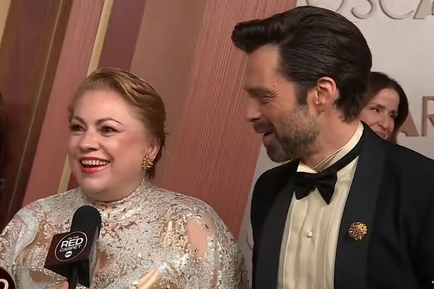 Sebastian Stan Says His Mom Was 'Very Upset' He Didn't Shave for Oscars ...