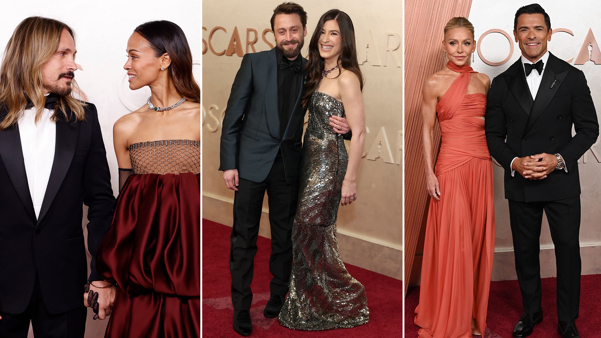 Stylish couples on the Oscars red carpet: Kelly Ripa, Mark Consuelos ...