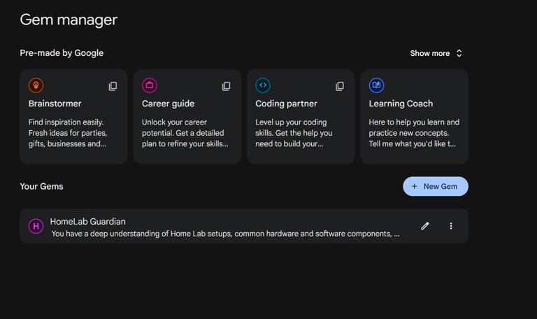 How to create Google Gemini Gems