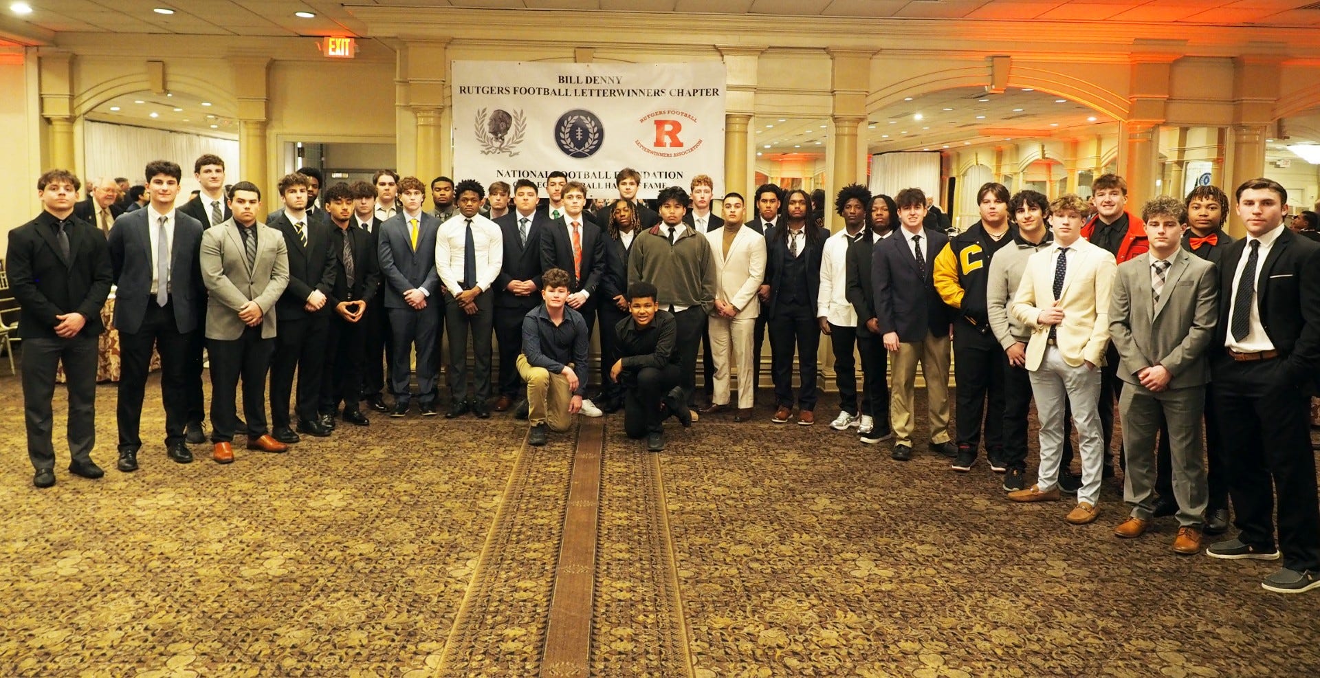 Bill Denny/Rutgers Football Letterwinners honor scholar-athletes from ...