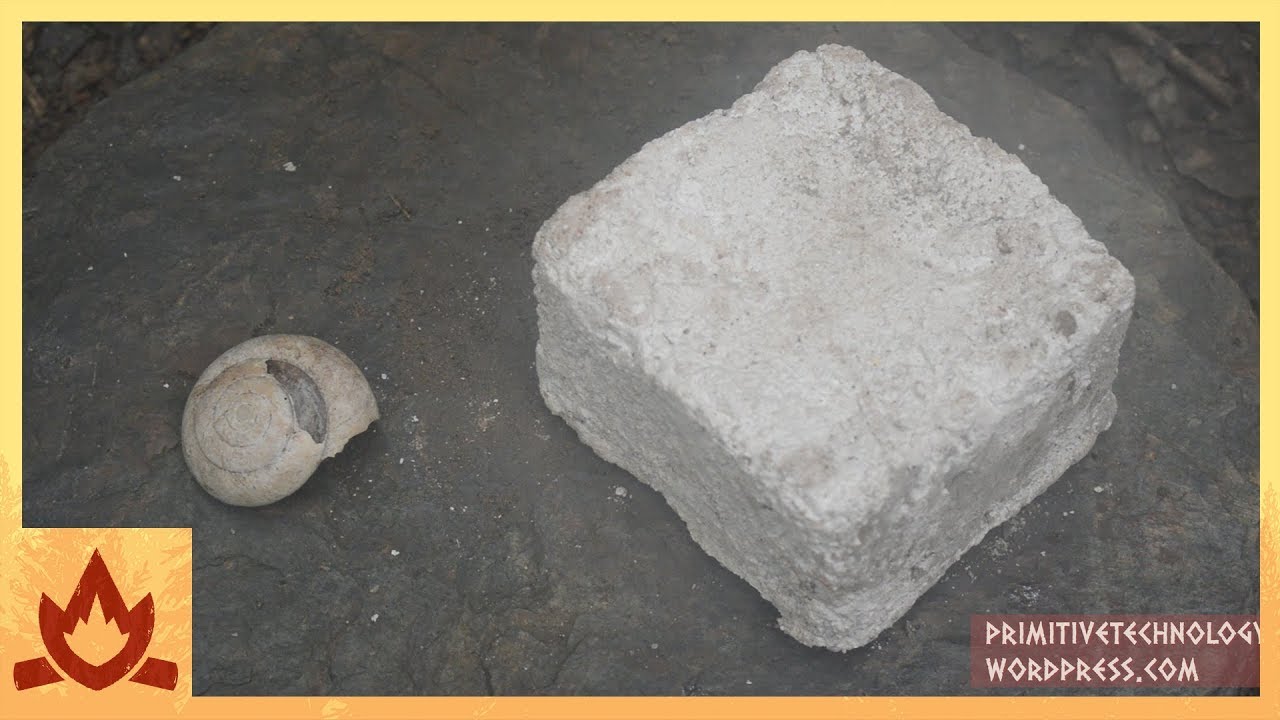 How to make lime mortar using only natural rainforest materials