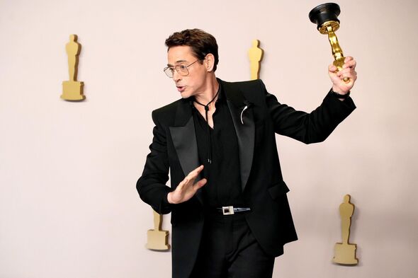 Robert Downey Jr arrives to the Oscars victorious after last year's ...