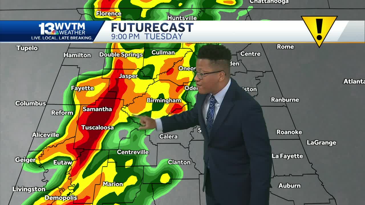 Fierce Winds, Tornado Threat, & Heavy Rain: Alabama's weather forecast ...