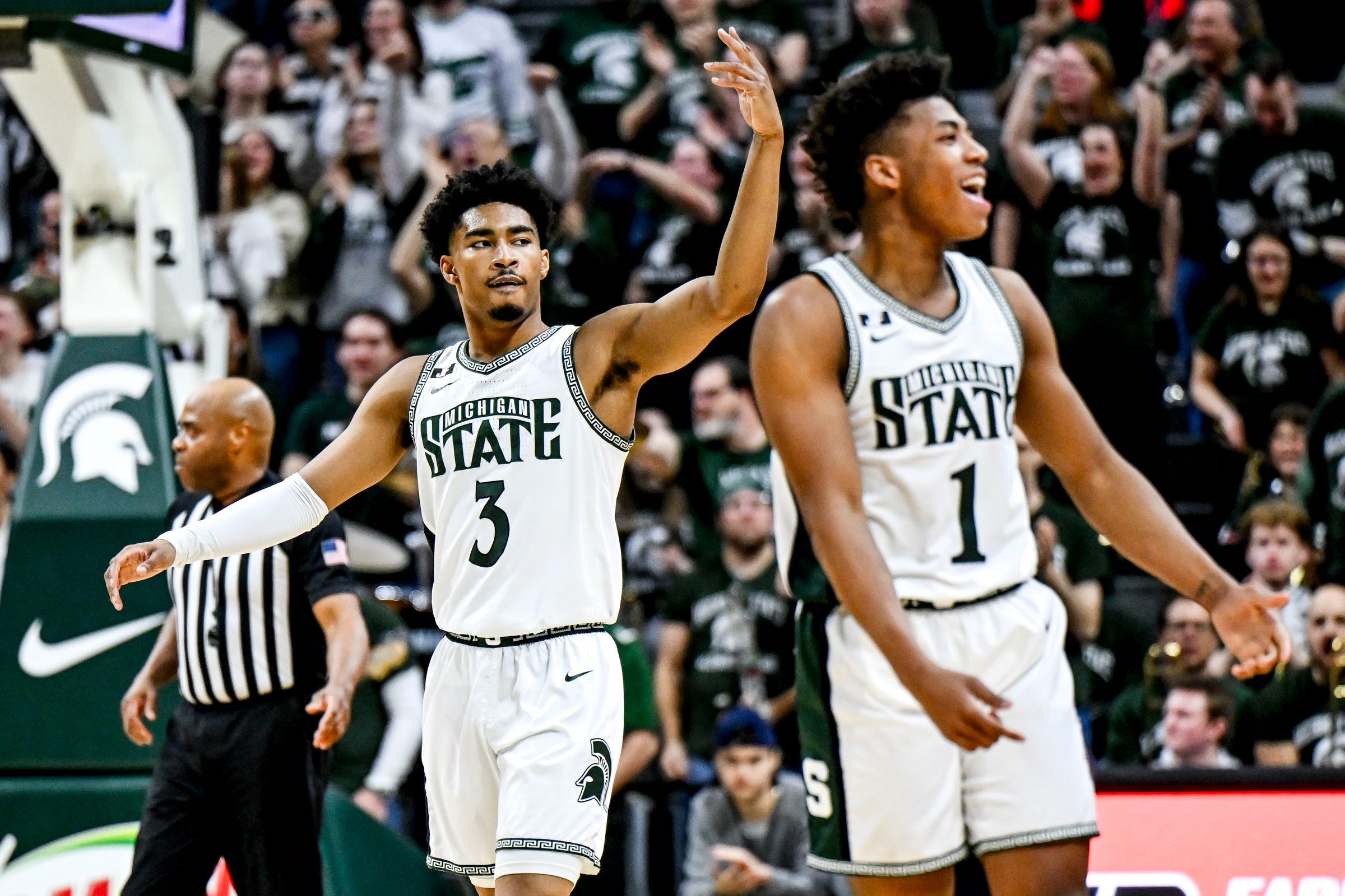 Michigan State listed as No. 7 team in official 1-68 seed list reveal