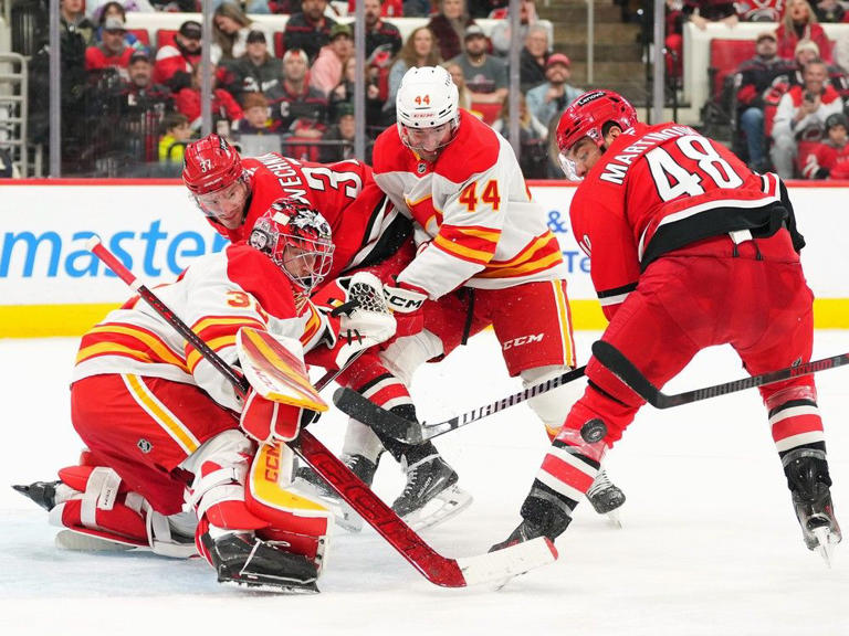 Three takeaways as Flames salvage a point but fall to Hurricanes in OT