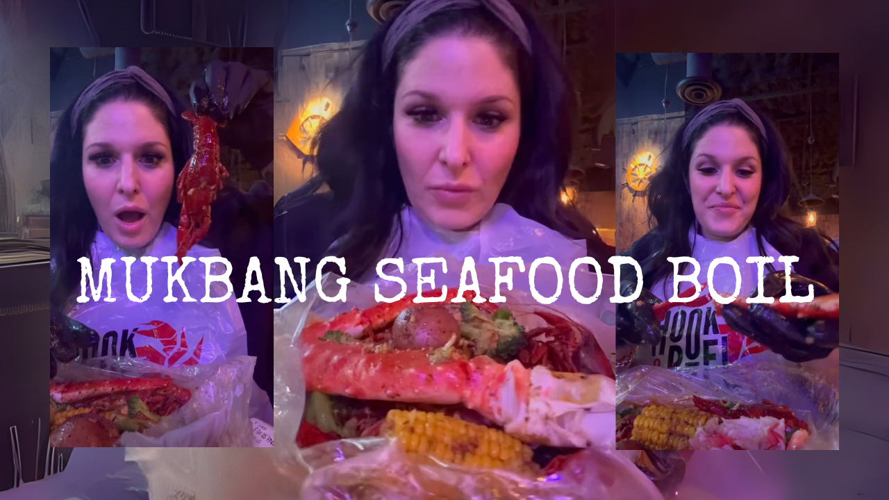 Mukbang Seafood Boil: Delicious Crab and Crawfish Feast