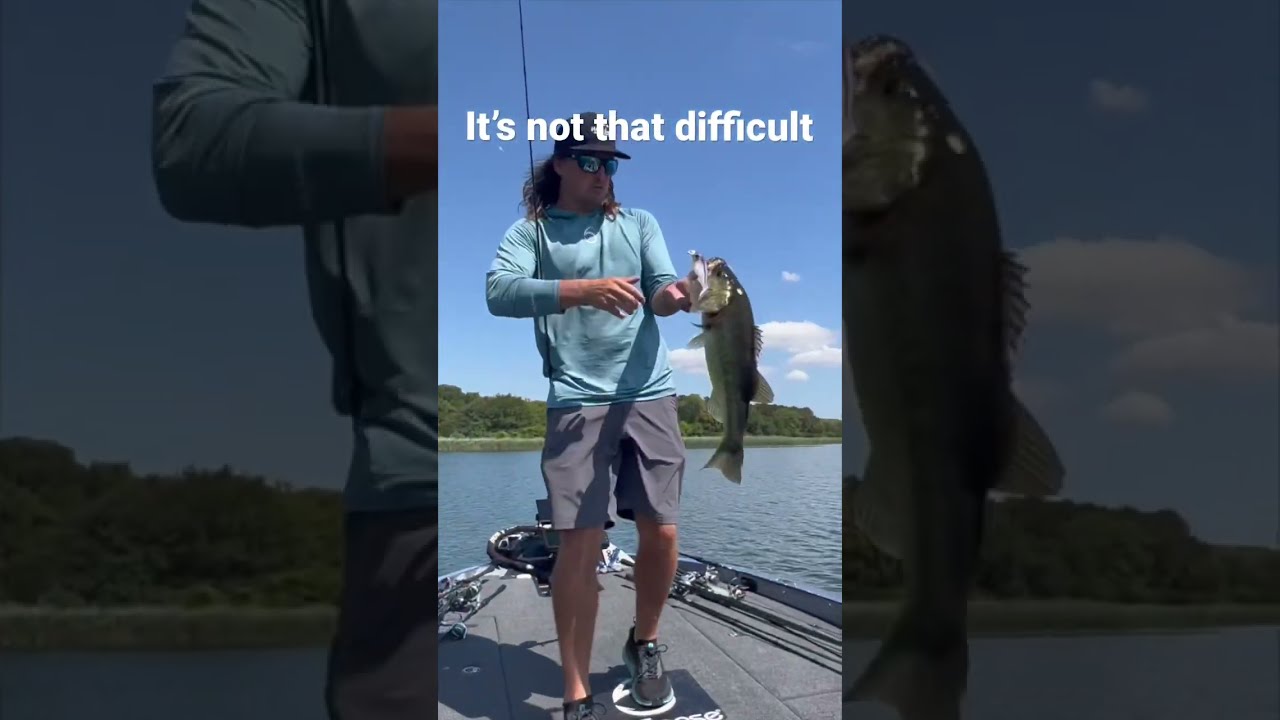 Pro fisherman struggles to figure out unusual fishing trick