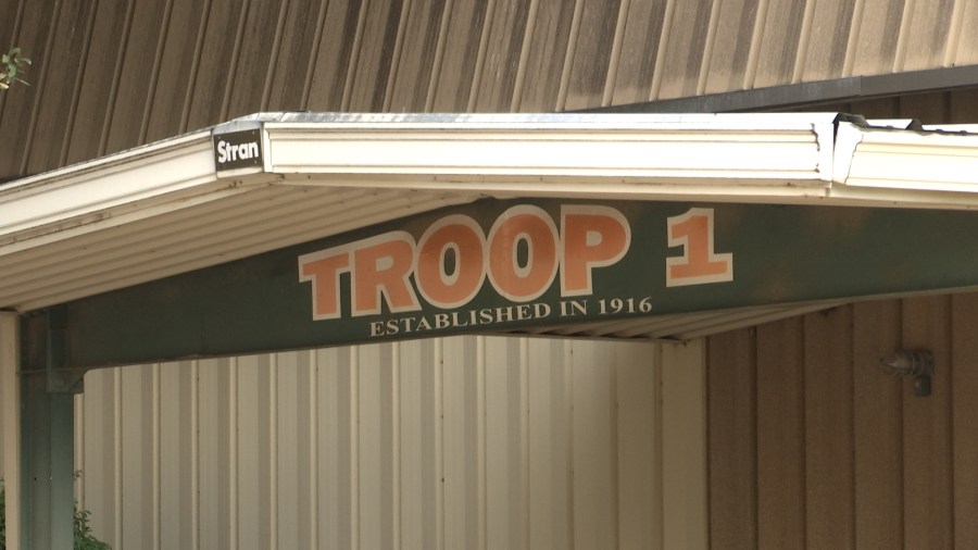 Troop 1 presented with the deed to their building