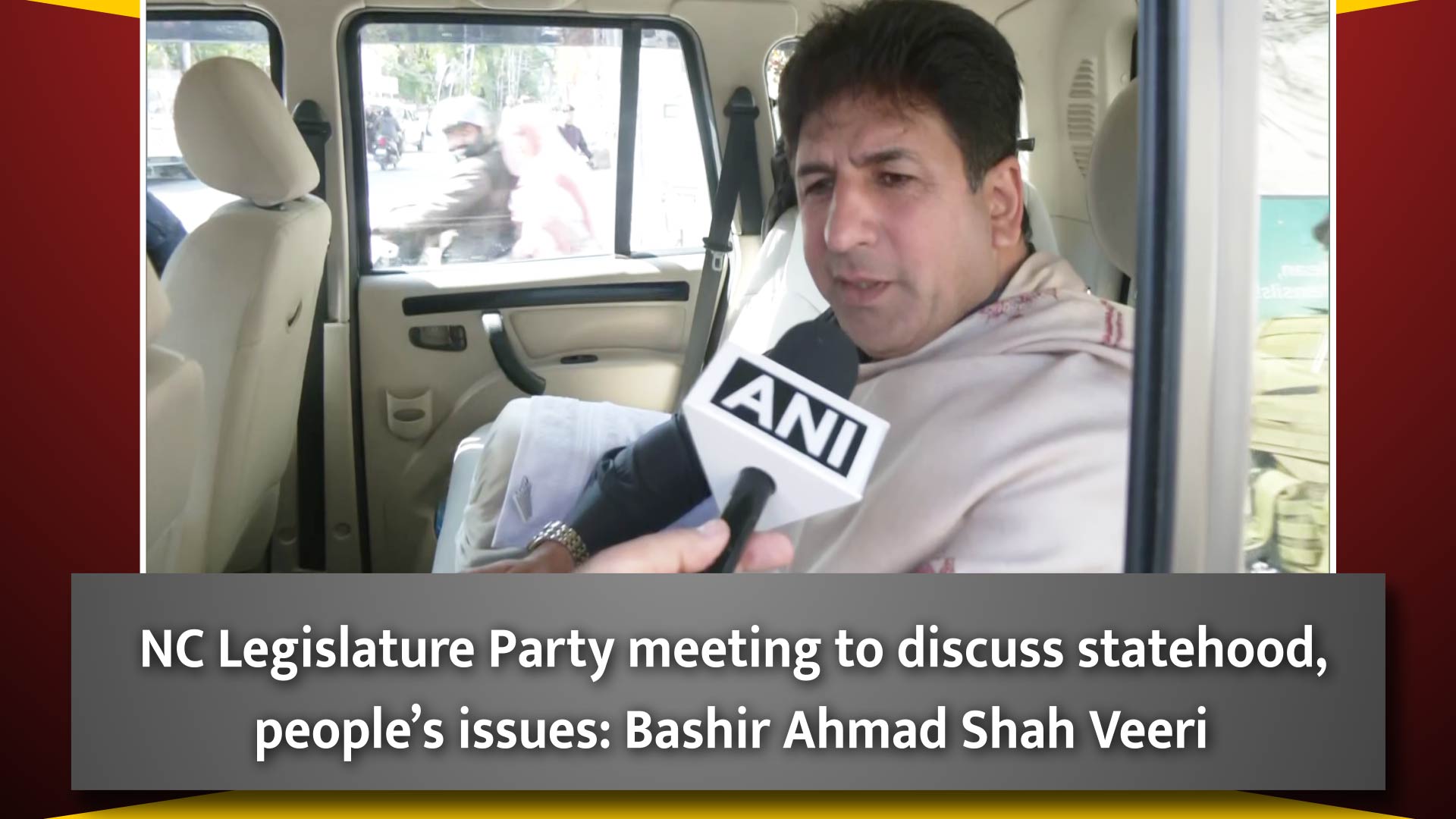NC Legislature Party meeting to discuss statehood, people’s issues: Bashir Ahmad Shah Veeri