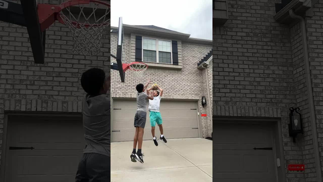 Dunking on someone for 5,000 likes #shorts