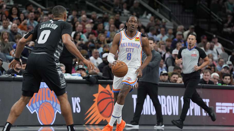OKC Thunder's Four-Game Road Win Streak Carries into San Antonio Spurs ...