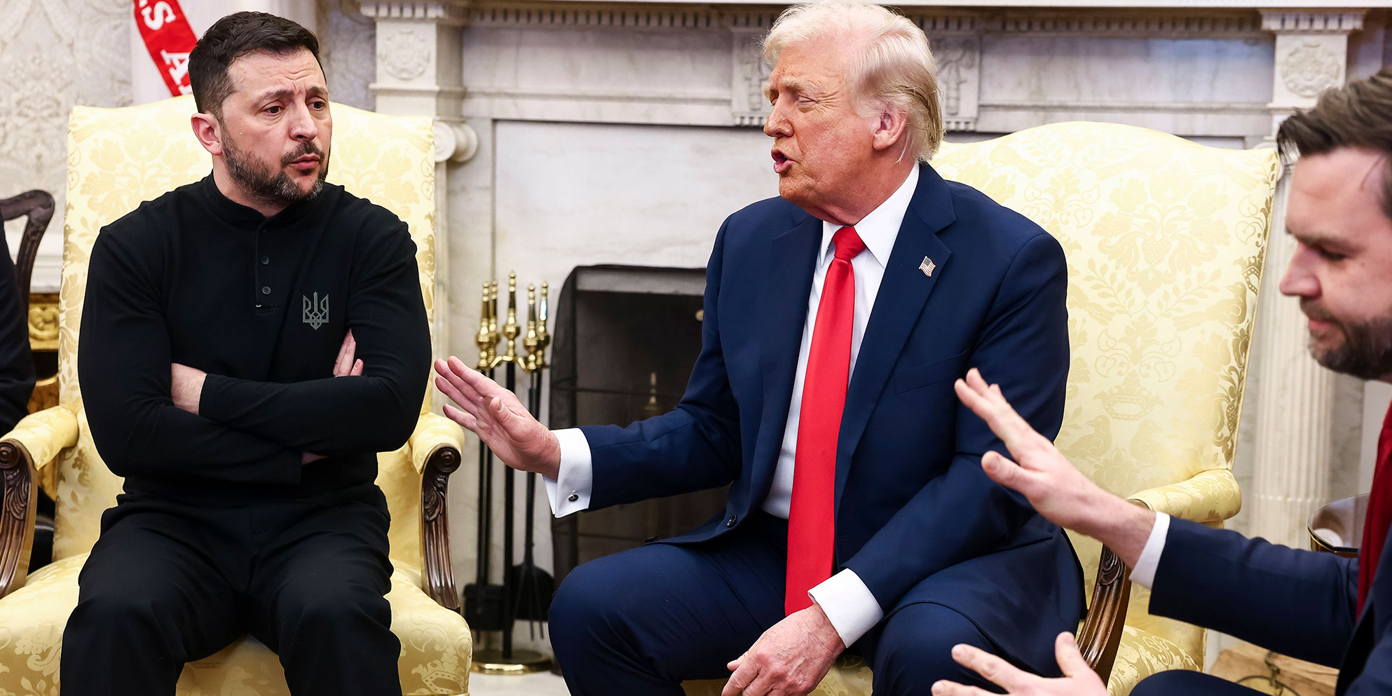 Ambush! A mugging in the Oval Office reveals the alliance’s deep split