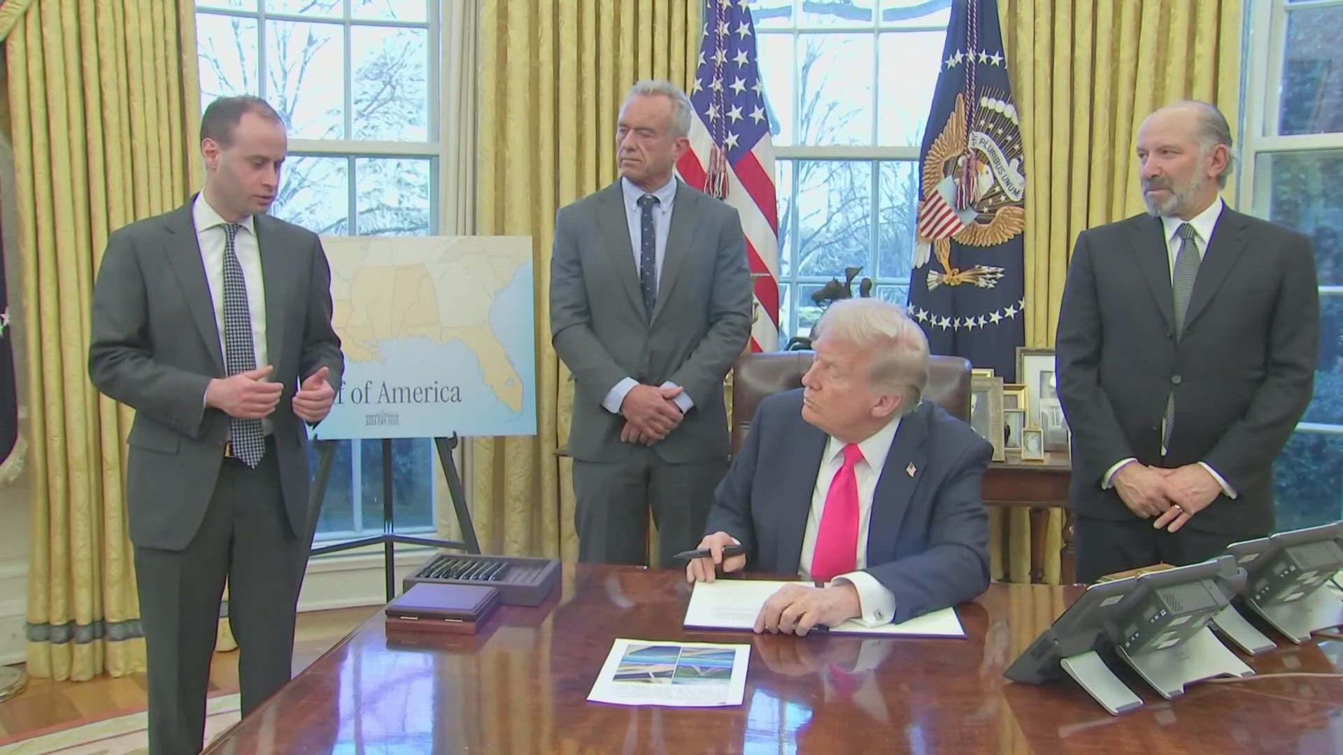 Trump signs executive order making English official language of the US