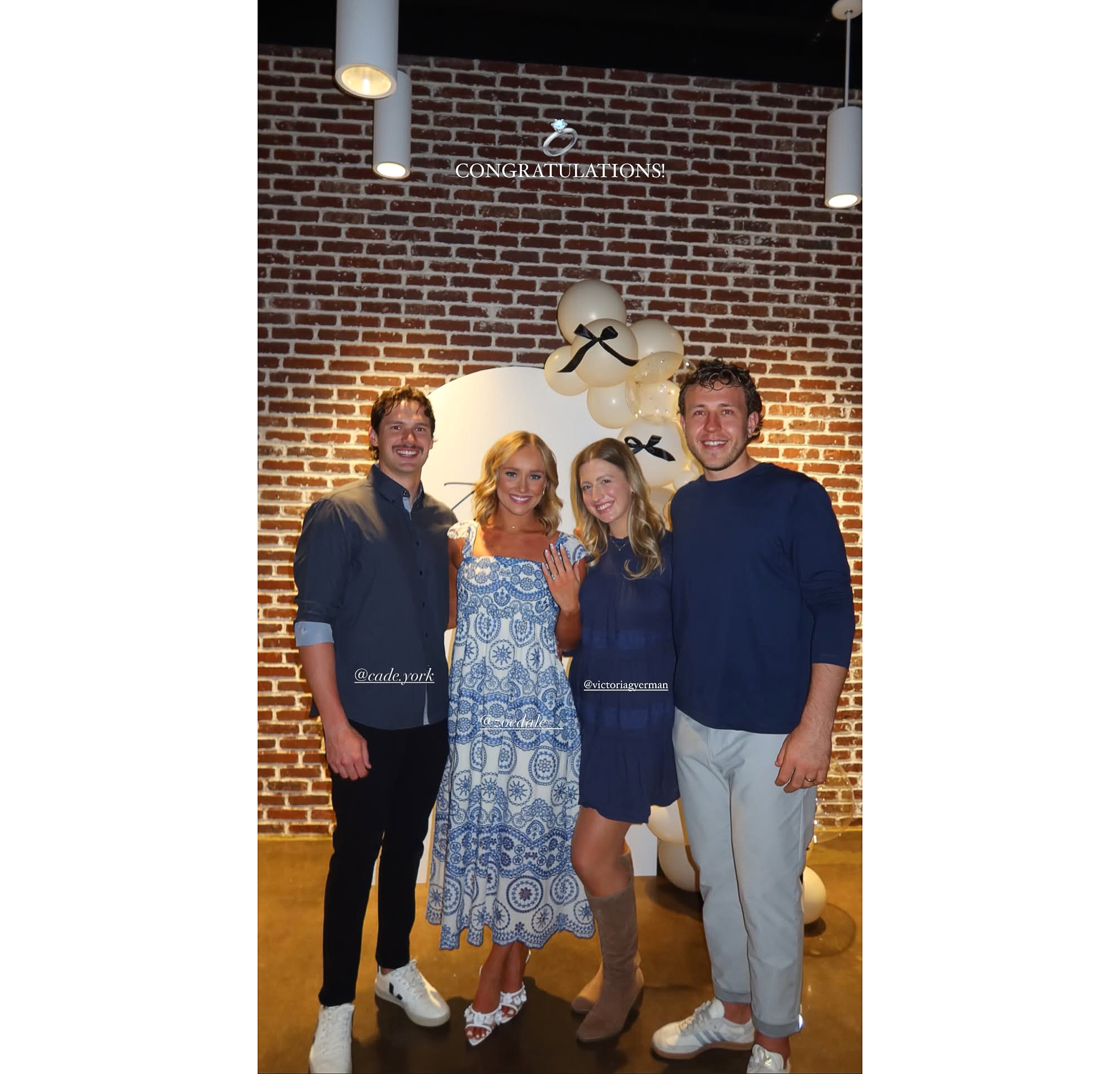 Bengals Kicker Cade York Proposes to Cowboys Cheerleader Zoe Dale