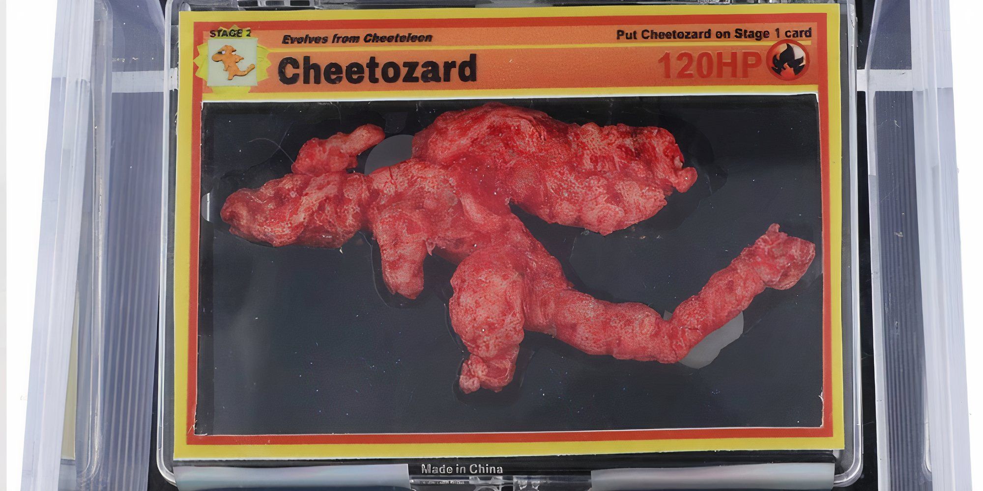 Hot Cheeto Shaped Like Charizard Sells For $72,000