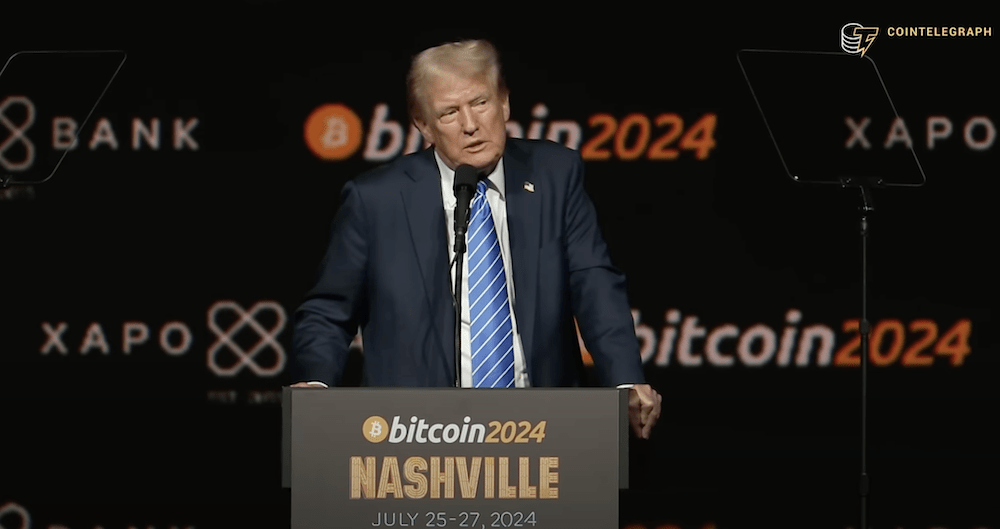 President Trump says crypto reserve to include BTC, ETH, SOL, XRP, ADA