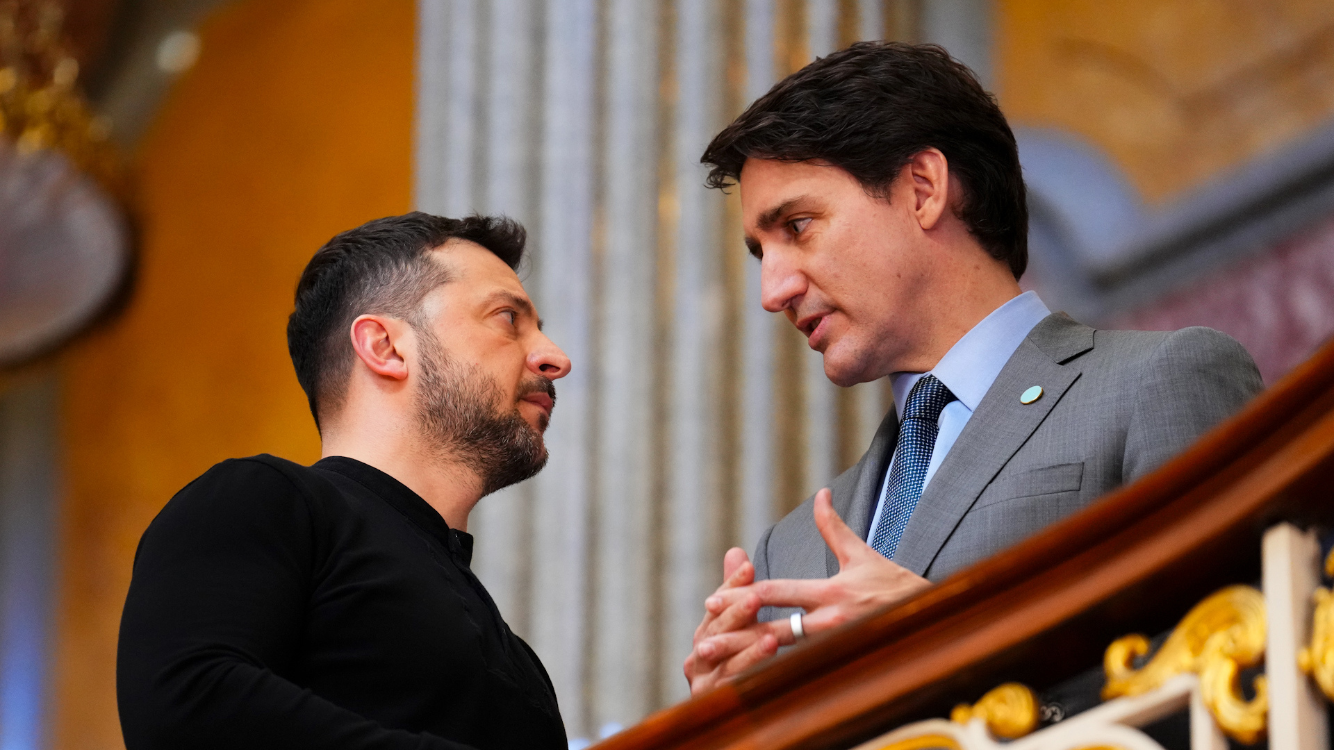 Trudeau says Canada standing up for Ukraine, own sovereignty Trudeau says Canada standing up for Ukraine, own sovereignty