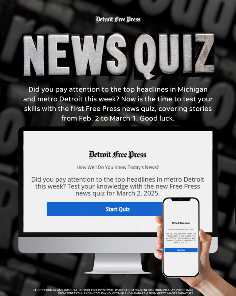 Did you follow metro Detroit news this week? Test your knowledge with ...