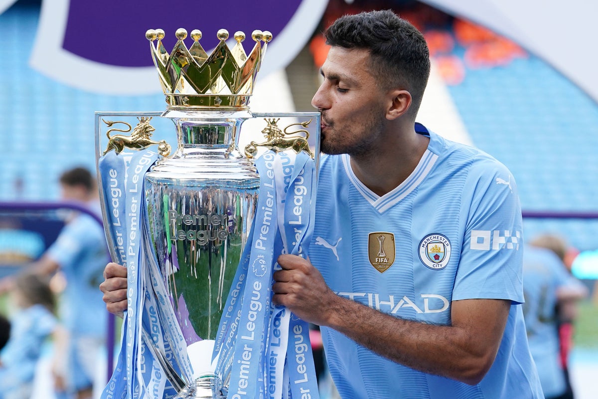 Rodri could return before end of Premier League season – Pep Guardiola