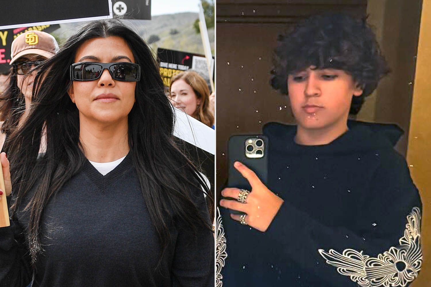 Kourtney Kardashian Addresses Viral Rumors Son Mason, 15, Has a Baby in ...