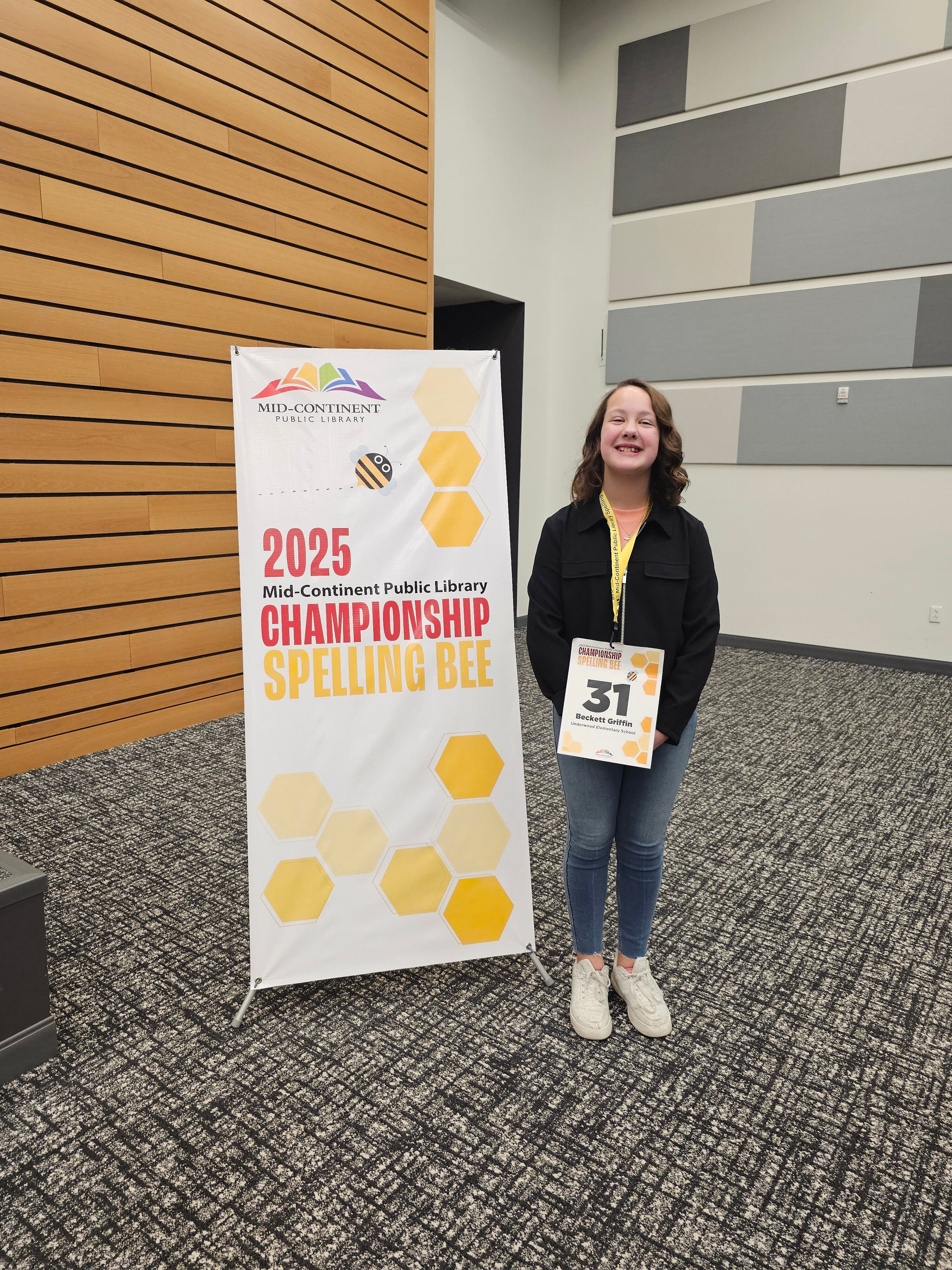 Lee’s Summit 5th grader secures chair in National Spelling Bee with regional win