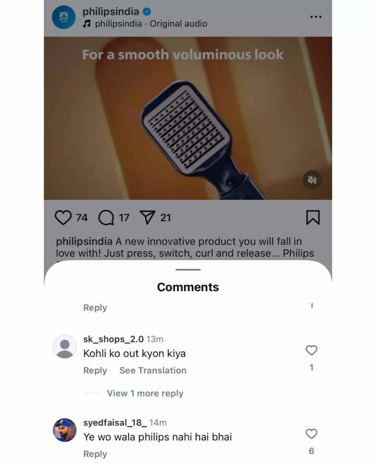 Virat Kohli fans target electronics giant Philips after Glenn Phillips ...