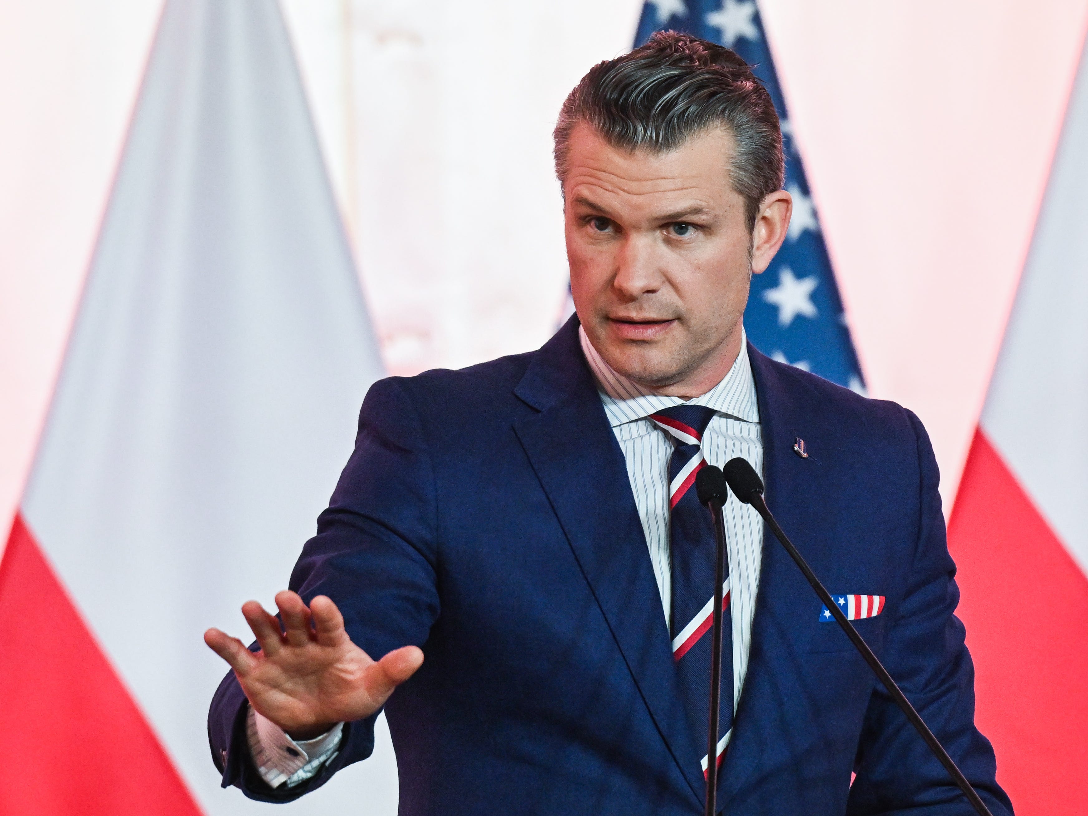 Defense Secretary Pete Hegseth says the DOD's civilian federal ...