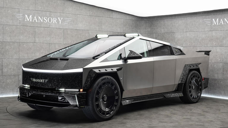 Mansory maakt van de Tesla Cybertruck een monster op wielen