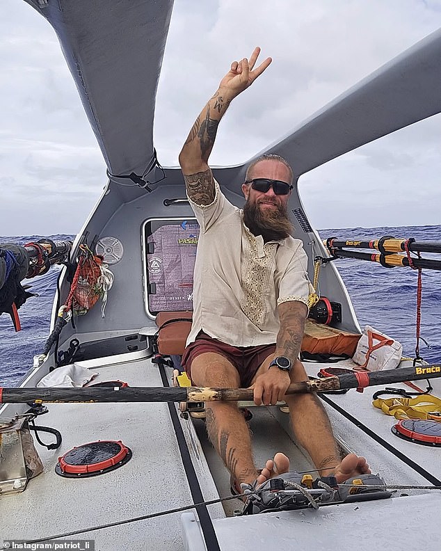 Rower saved from the jaws of Cyclone Alfred after Pacific crossing
