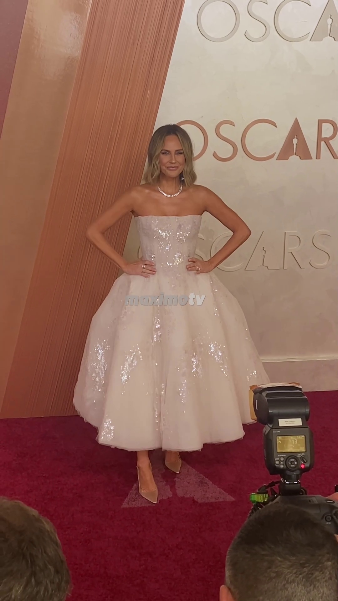 Keltie Knight Oscars 2025 Red Carpet