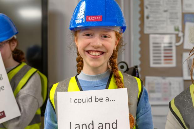 Builder looking to introduce young girls to construction industry