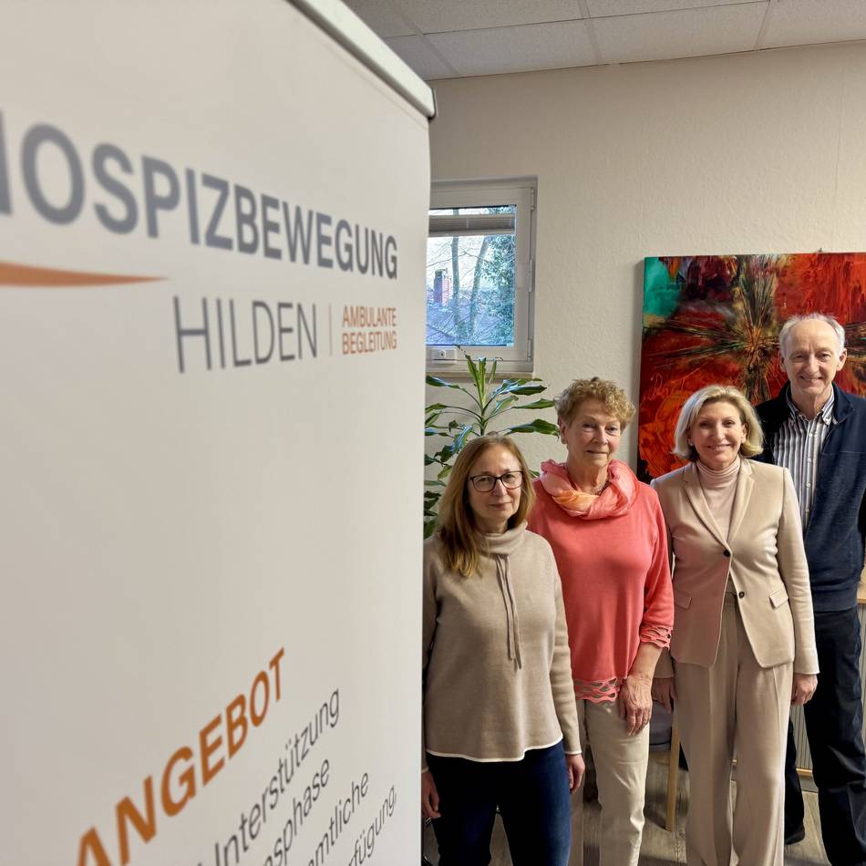 Spende für die Hospizbewegung Hilden