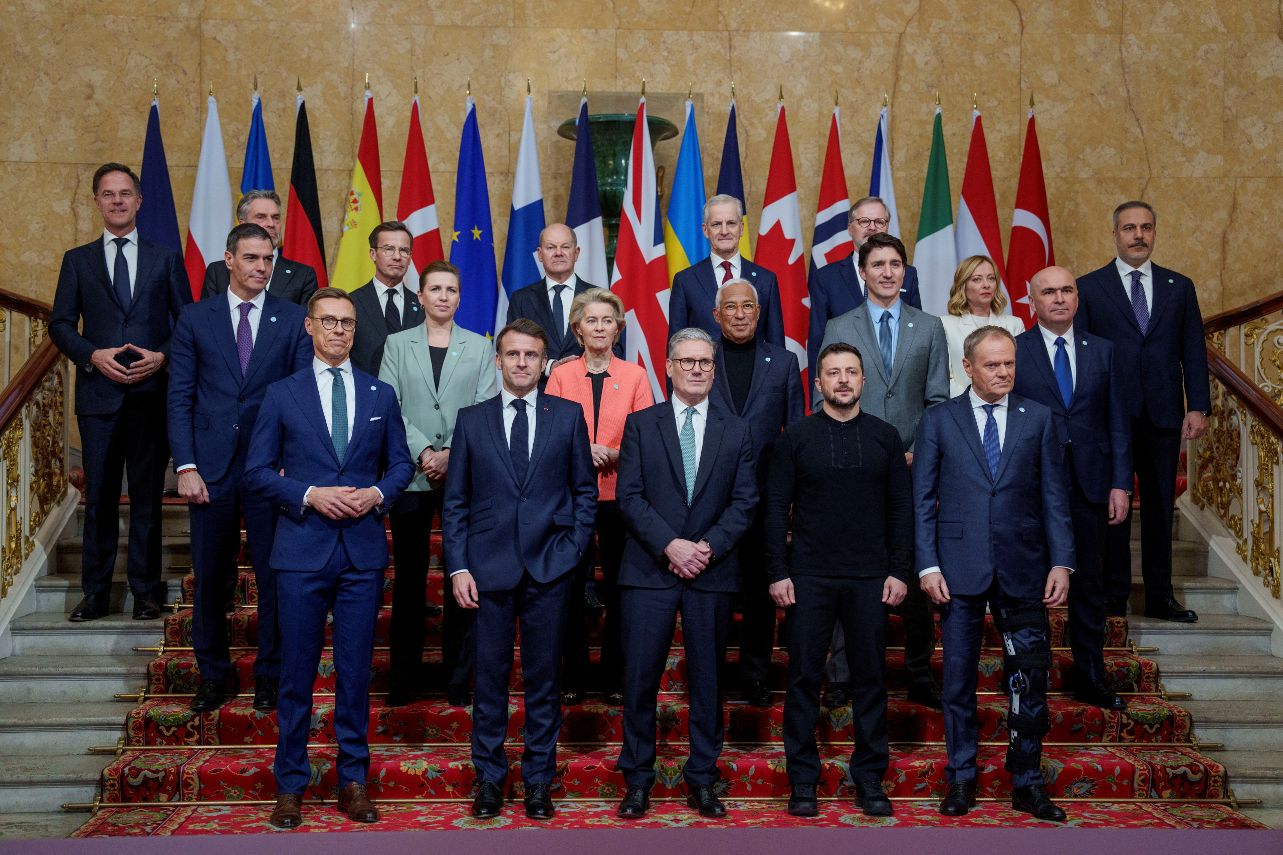 European leaders support Zelenskyy amid tensions with Trump