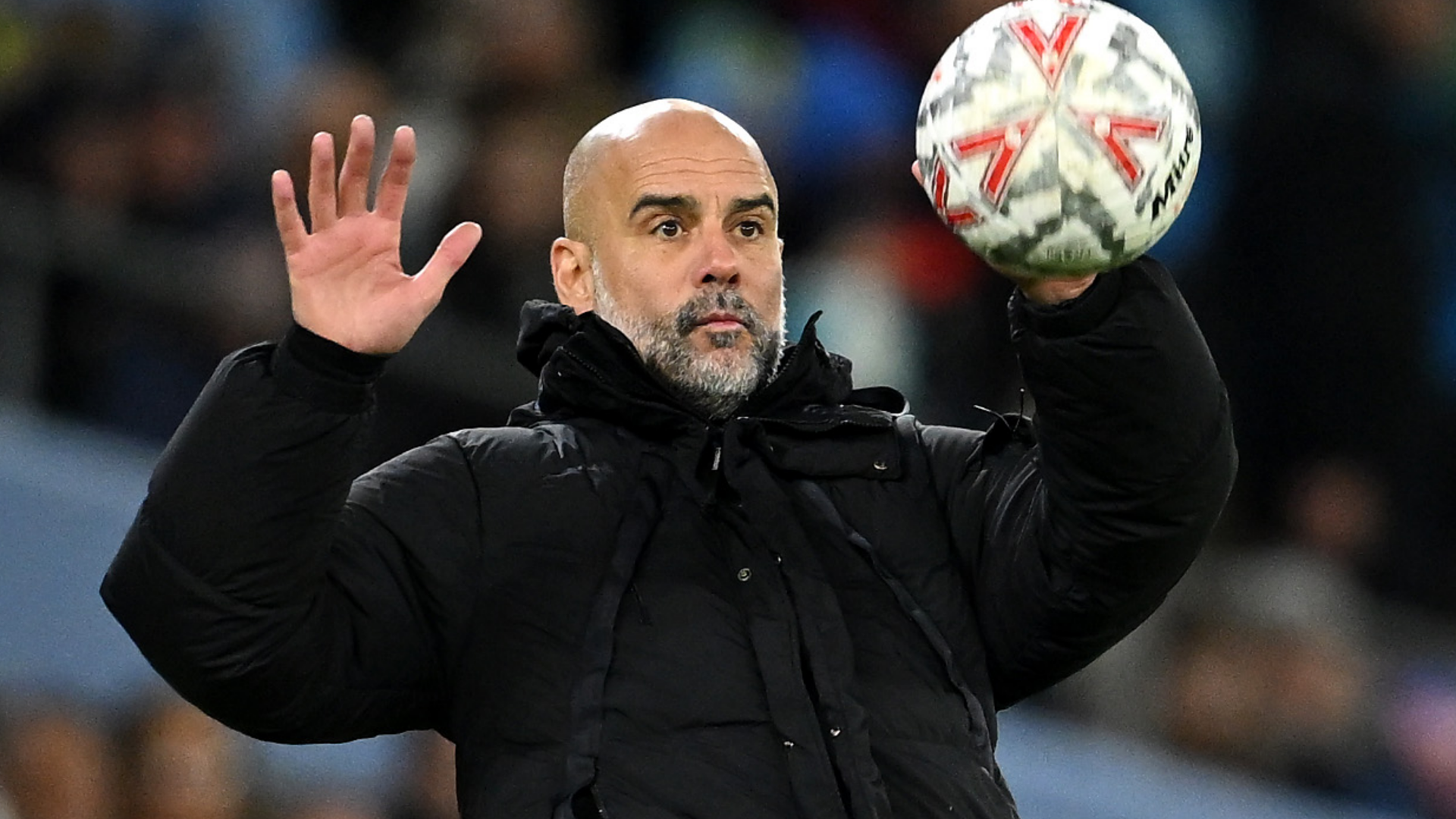 'The ball is not right' - Pep Guardiola echoes Arsenal boss Mikel ...