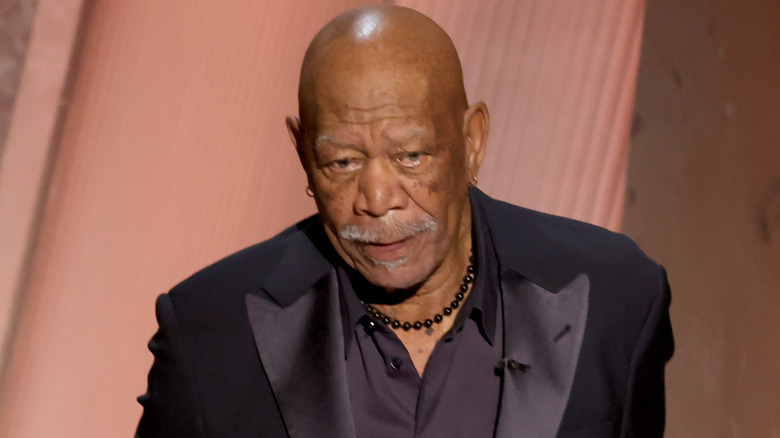 What Happened To Morgan Freeman's Hand? His 2025 Oscars Look Has People ...