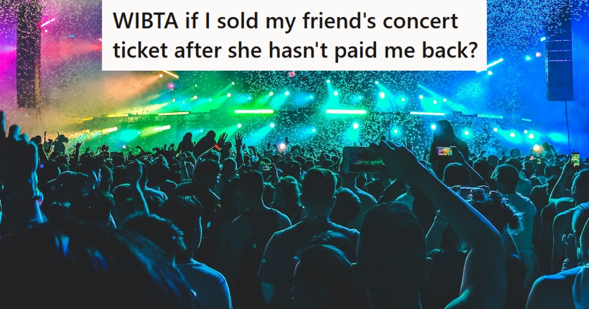 She Bought An Extra Concert Ticket For Her Friend As A Favor, But Her ...