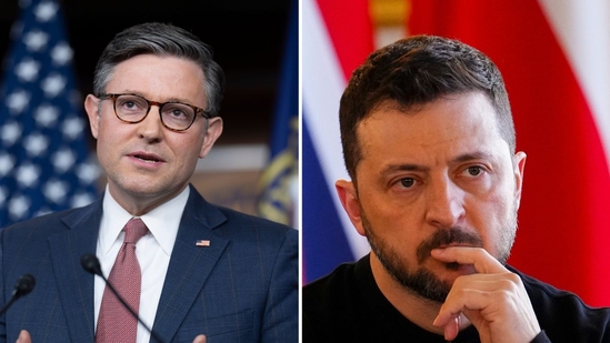 ‘I’ve never seen anything like…,’ Mike Johnson rips Zelenskyy's conduct ...