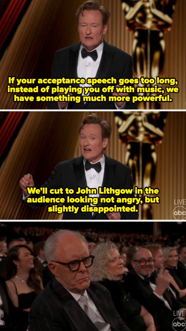 Conan O'Brien Turned John Lithgow Into The Oscars' Best Meme, So Here ...