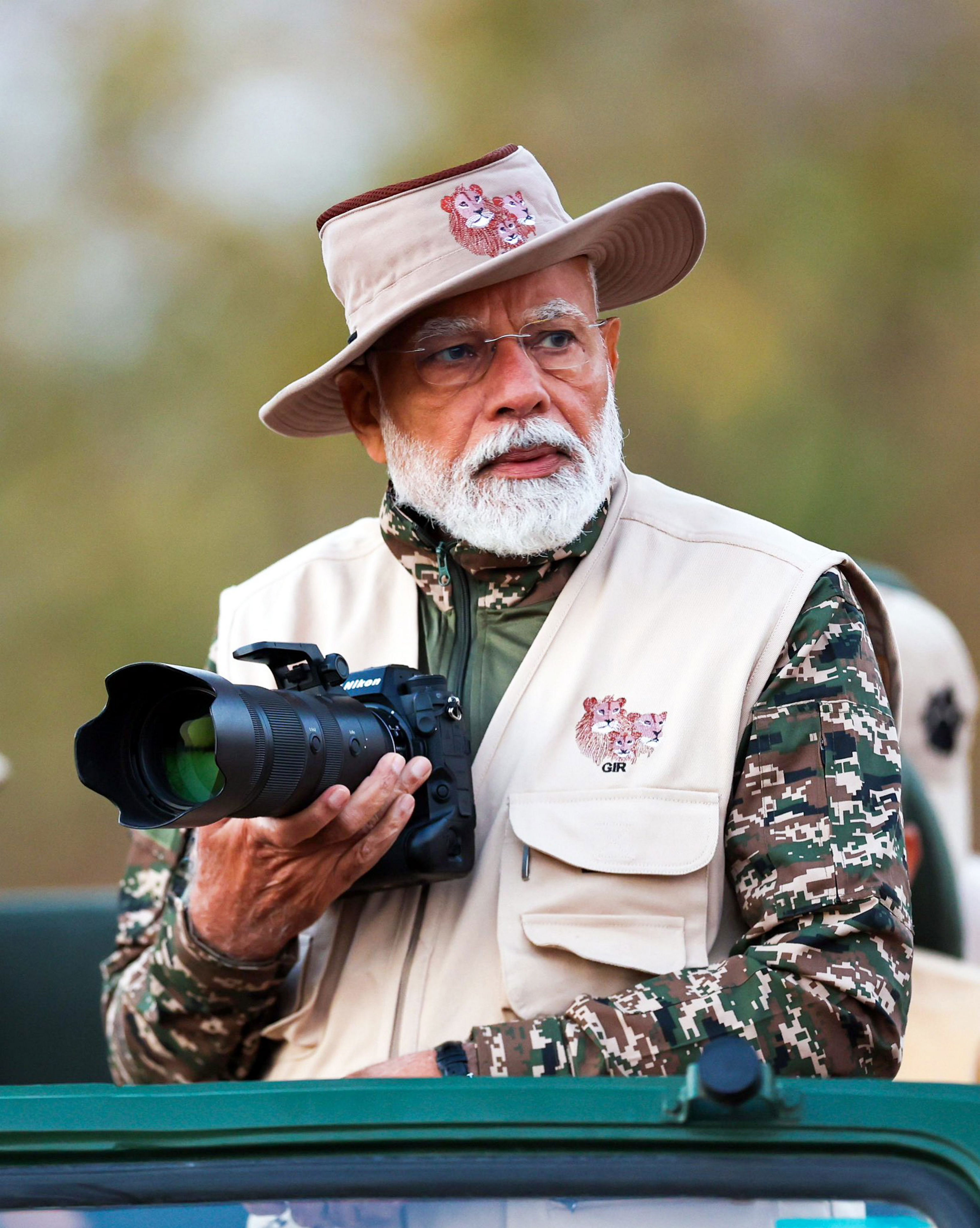 World Wildlife Day: PM Modi goes on lion safari in Gujarat
