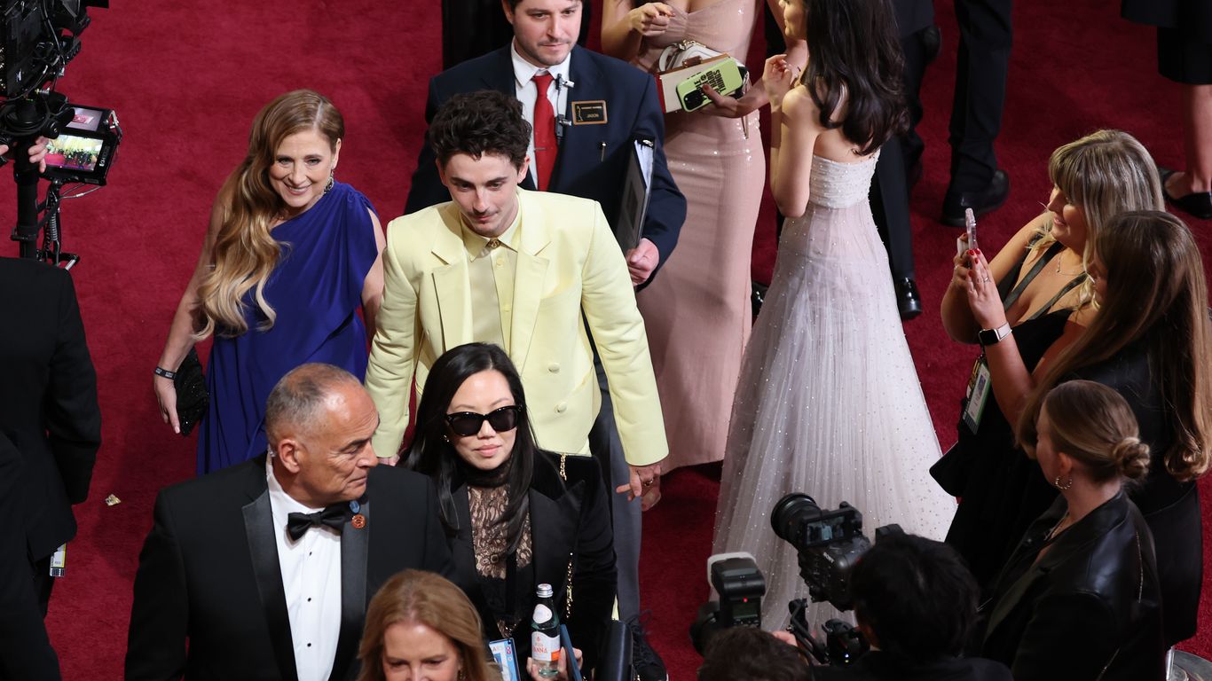 Timothée Chalamet, Demi Moore, Sebastian Stan : ils sont venus en ...