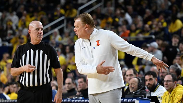 Wild Illinois-Michigan MBB stat surfaces after coach Brad Underwood ...