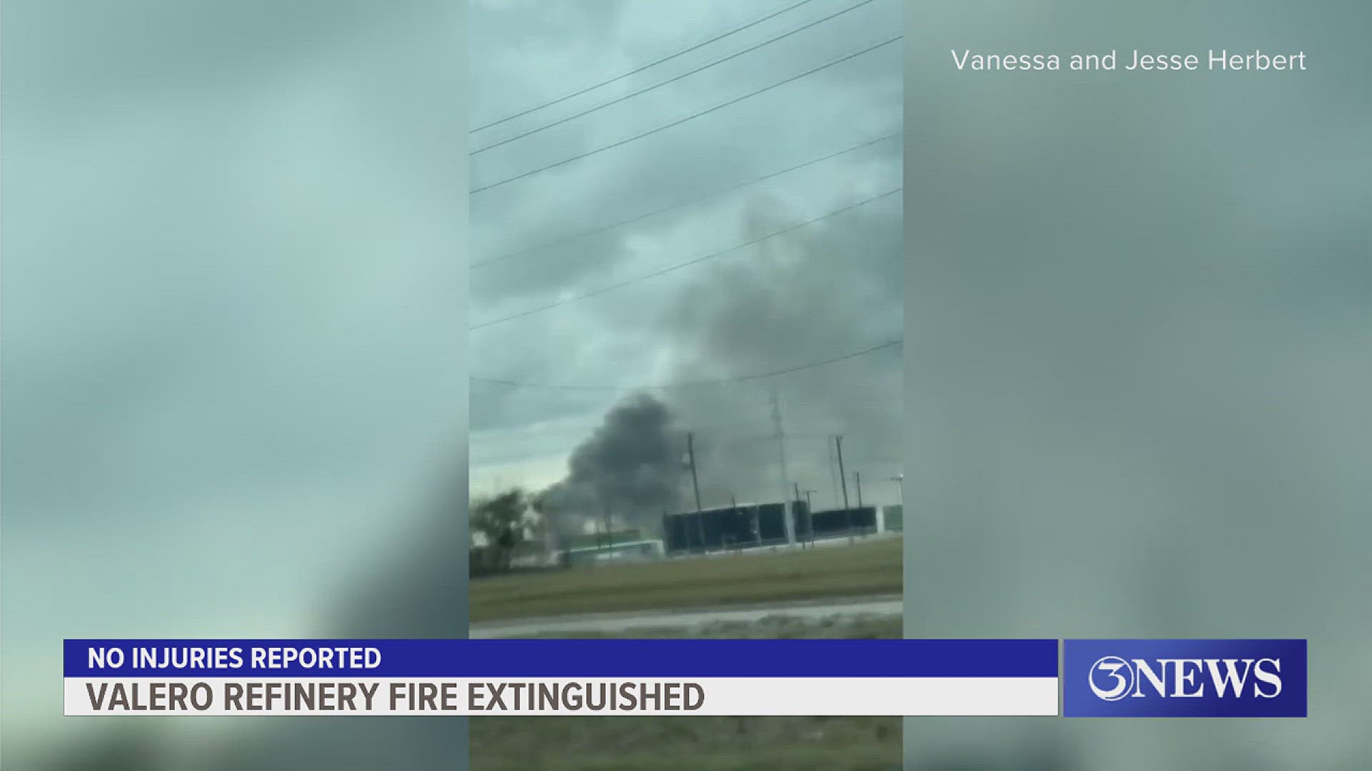 Valero Refinery fire extinguished