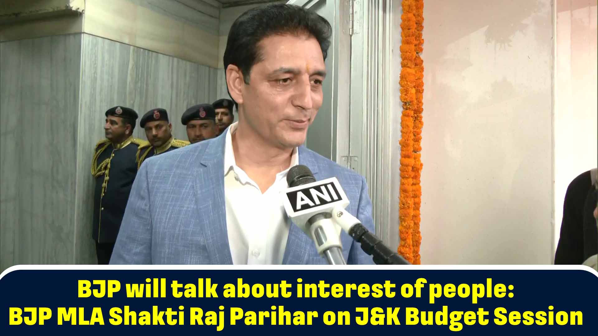 BJP will talk about interest of people: BJP MLA Shakti Raj Parihar on J ...