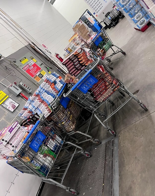 Shocking photo from back room of Walmart sparks outrage online: 'All thrown away'