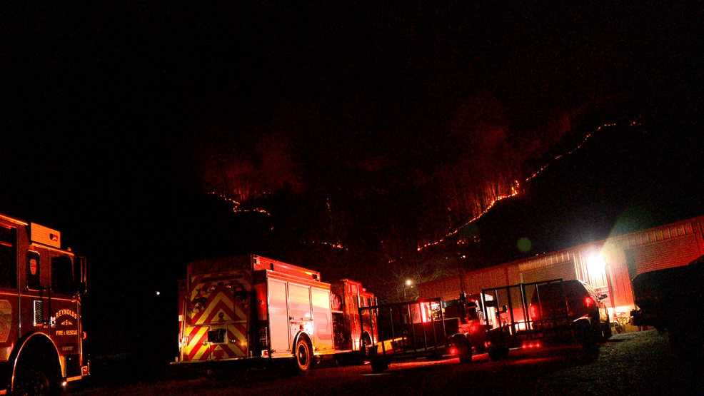 Tryon, Saluda area brushfires now 30% contained, 500 acres span