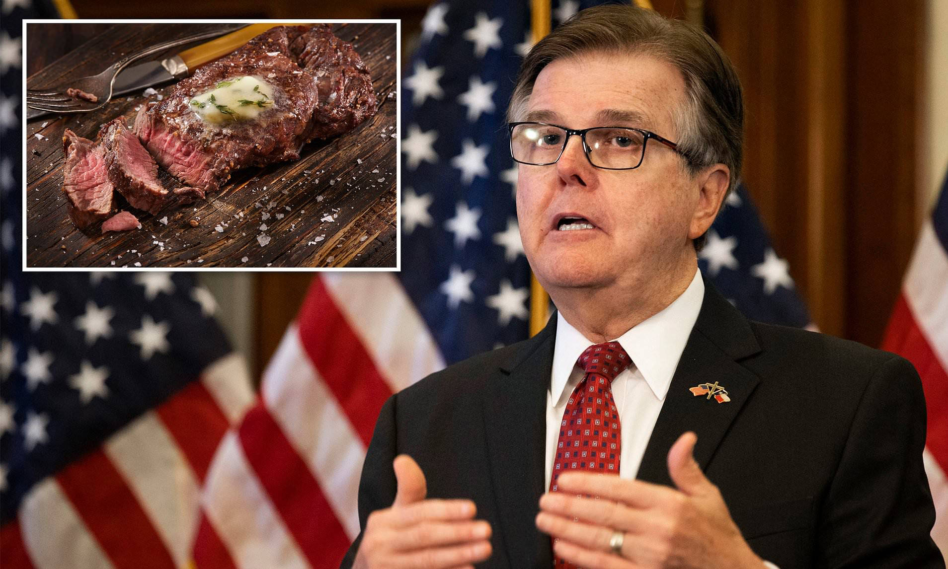 Texas Lt. Governor gives rare take on iconic New York staple Texas Lt. Governor gives rare take on iconic New York staple