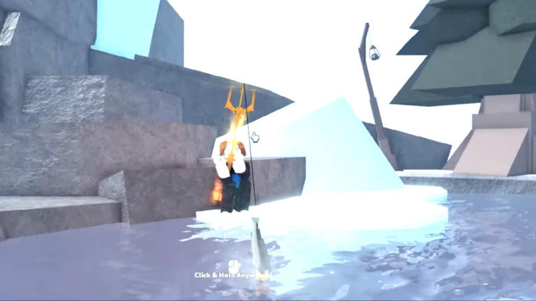 How to catch the Baby Pond Emperor in Fisch