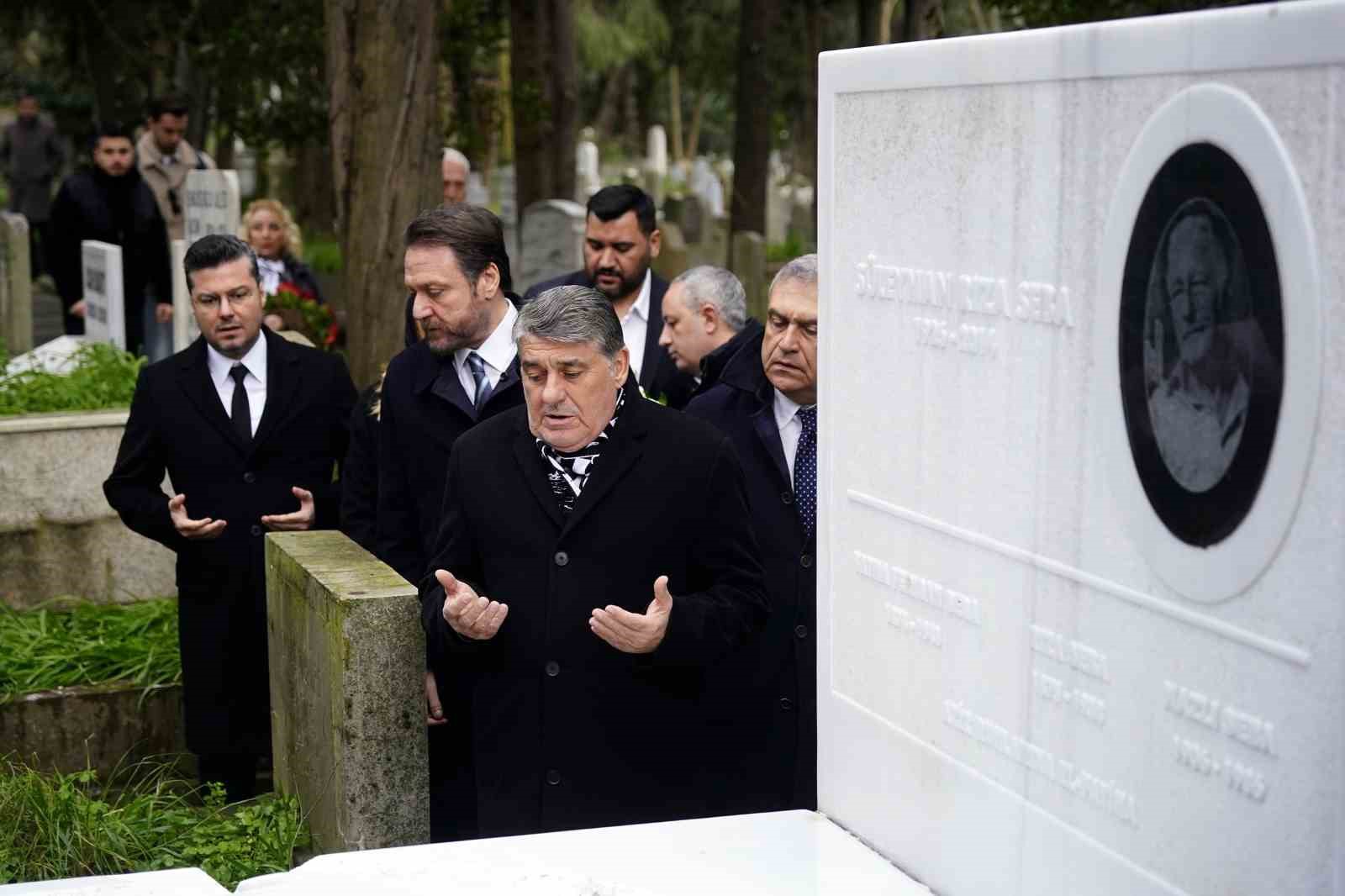 Serdal Adalı, Süleyman Seba’nın kabrini ziyaret etti