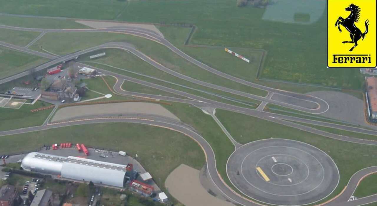 Ferrari, a Fiorano una nuova pista test track per le prove. Accanto ...