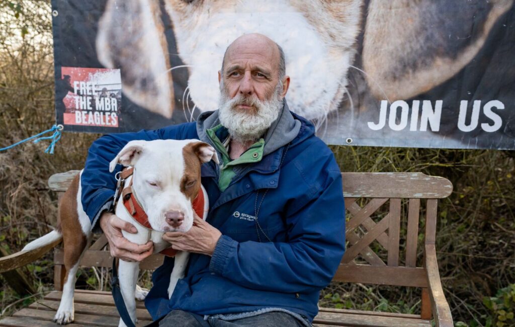 Court rules man allowed to continue protest outside puppy breeding factory